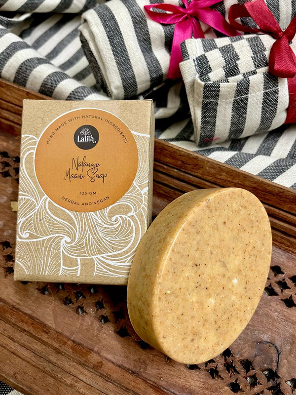 Nalangu Maavu Soap (Normal / Sensitive skin) – Lalita Bath and Body Care